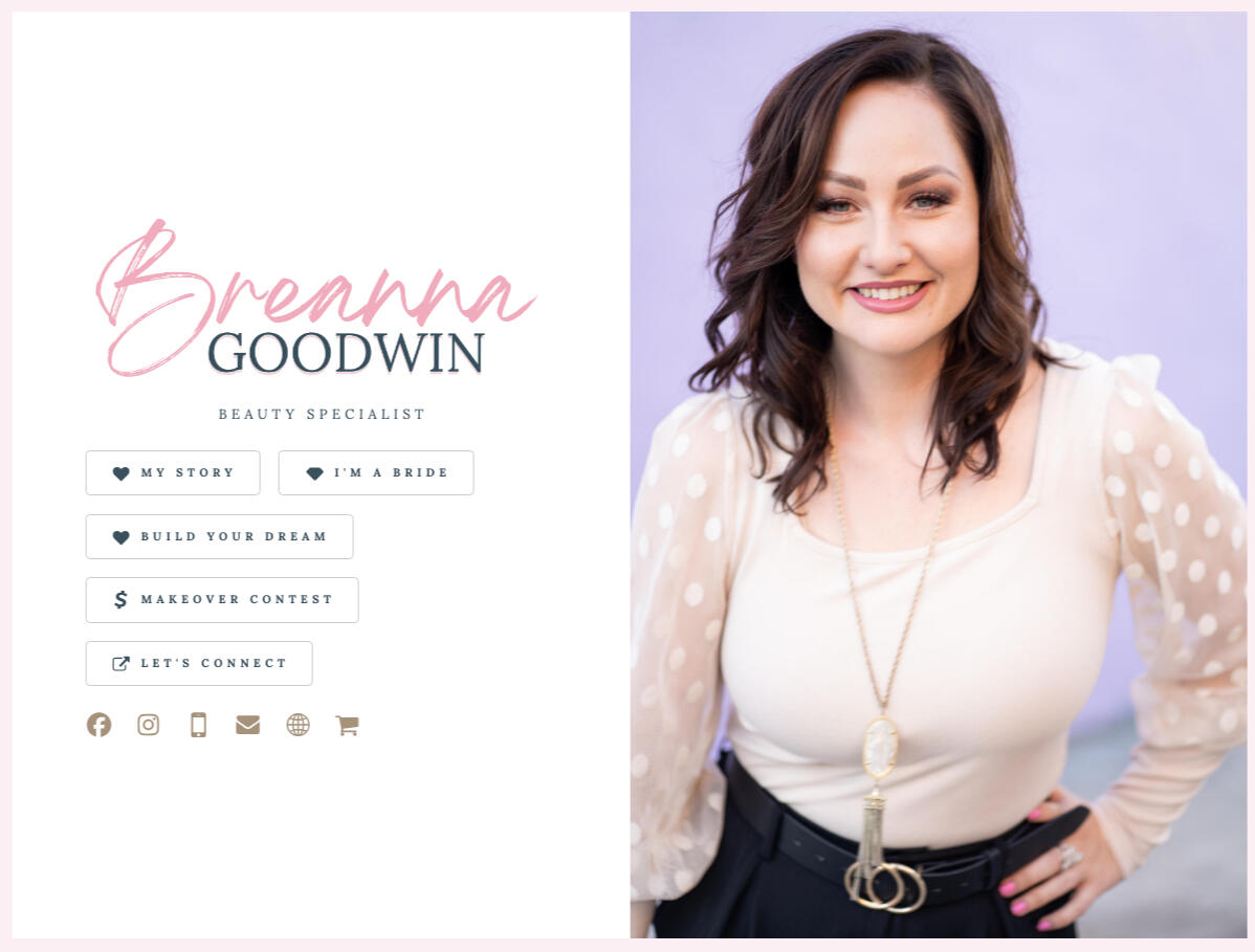 Breanna Goodwin | Pink Mini Sites